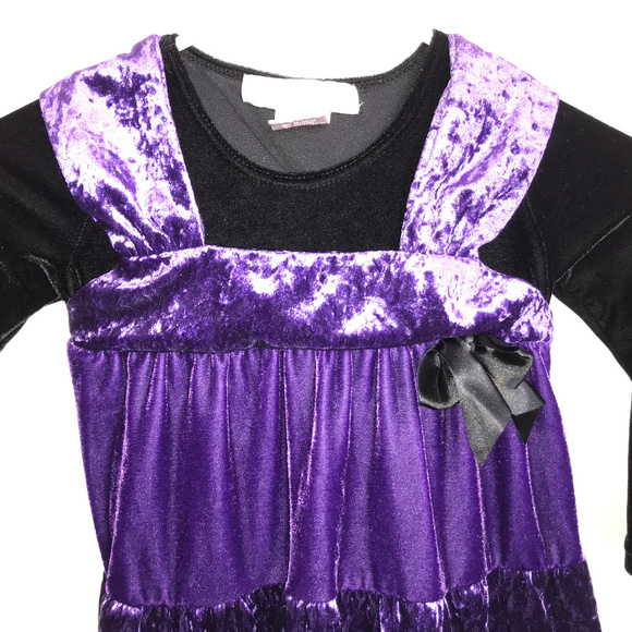 Greggy Girl Boutique | Dresses | Greggy Girl Purple Black Stretch ...
